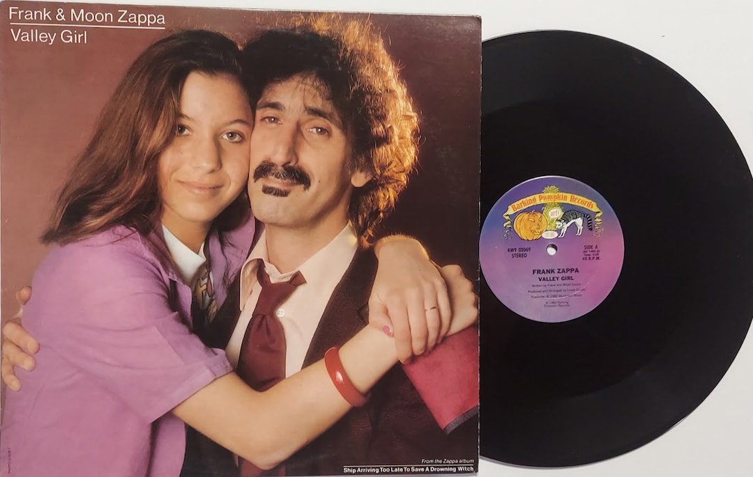 Vintage 1982 Vinyl, 12", 45 RPM, by Frank Zappa Frank & Moon Zappa ...