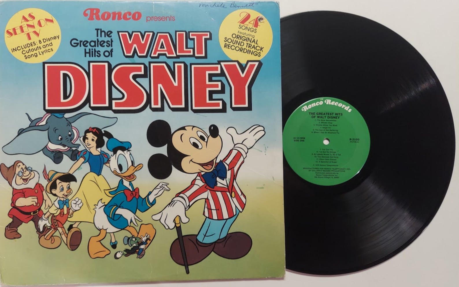 Vintage 1975 Vinyl Record Album by Ronco Presents the Greatest - Etsy