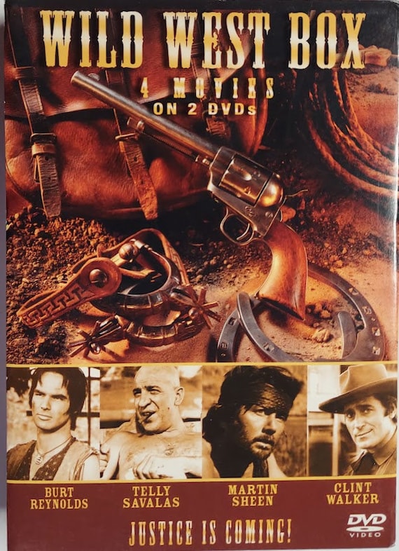 DVD Vintage Old Movies Titled Wild West Box 4 Movies on 2 | Etsy