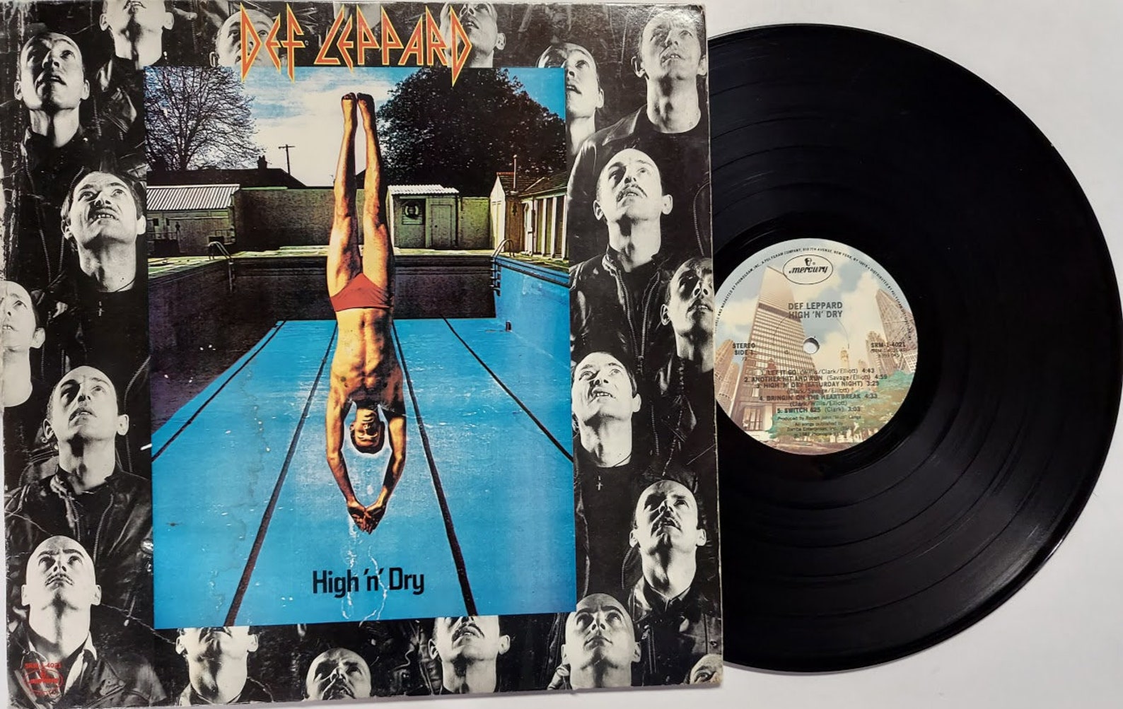 Vintage 1981 Vinyl Record Album by Def Leppard Titled High | Etsy