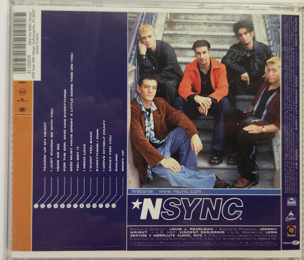CD Used 1997 Vintage Music by NSYNC Titled NSYNC - Etsy