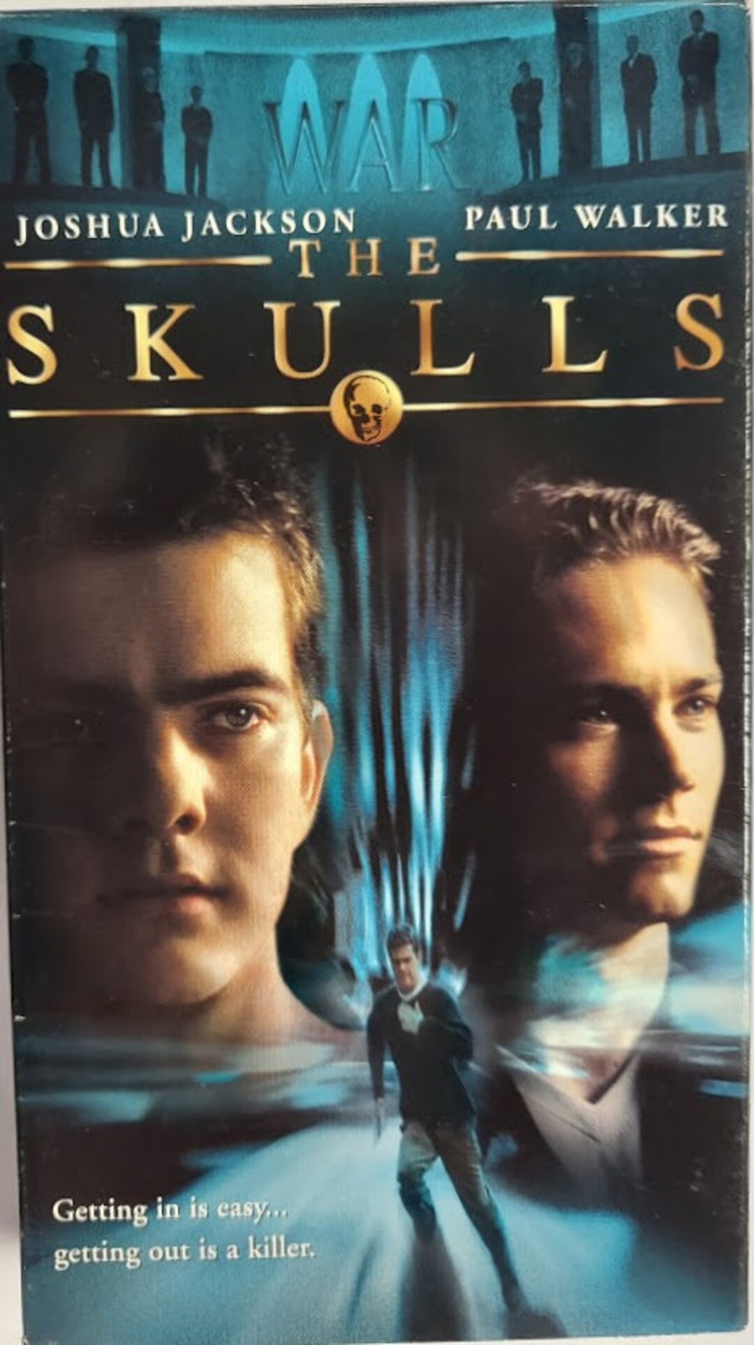 VHS 2000 Vintage Movie Titled the Skulls Starring Joshua Jackson & Paul ...