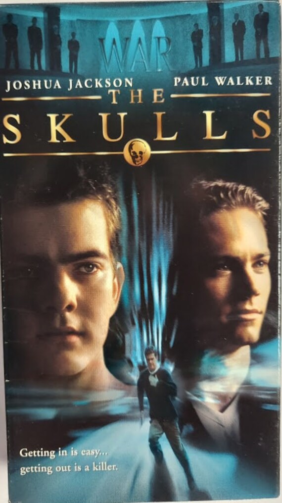 VHS 2000 Vintage Movie Titled the Skulls Starring Joshua - Etsy