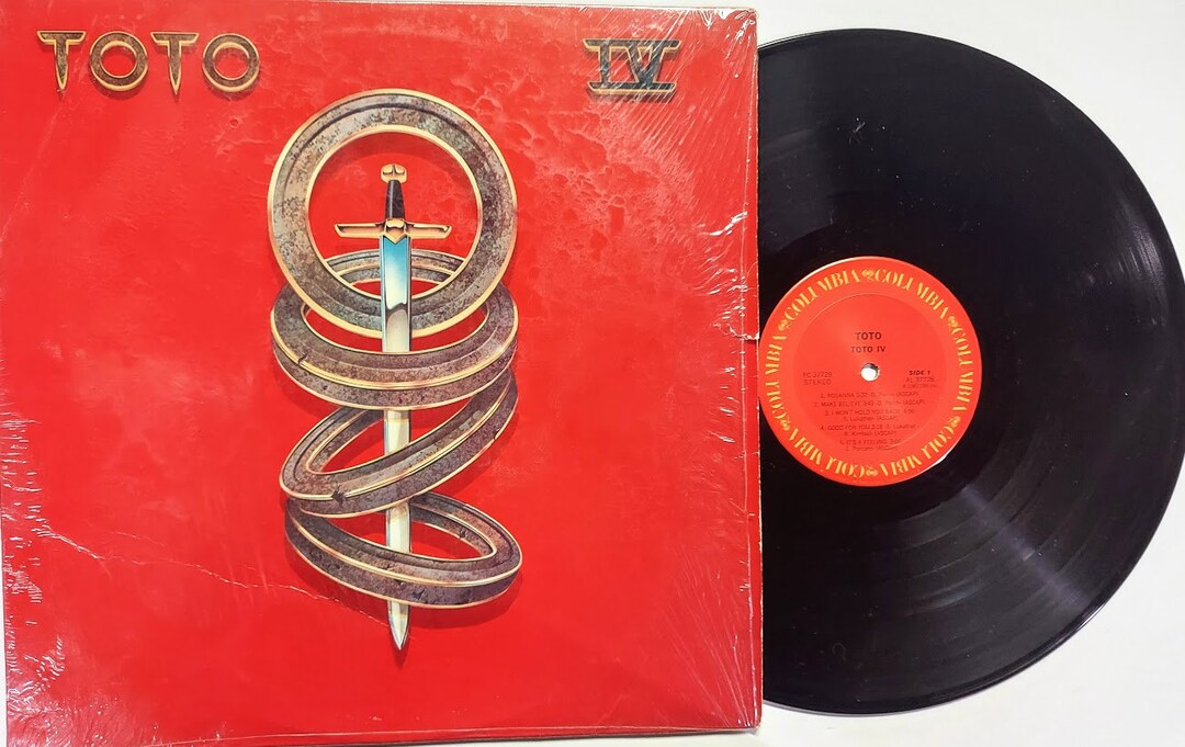 Vintage 1982 Vinyl Record Album by Toto Titled Toto IV - Etsy