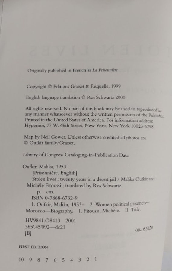 Malika Oufkir Family Photos