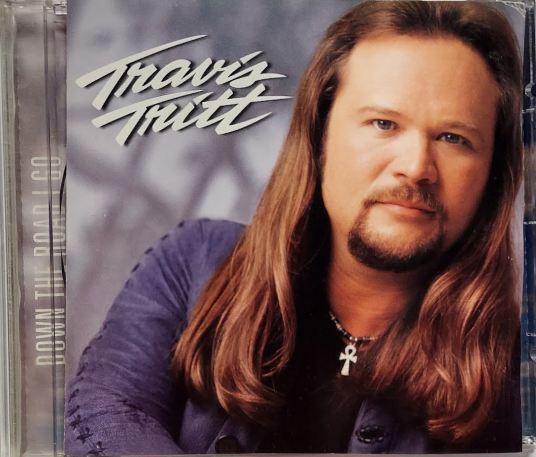 CD Used 2000 Vintage Music by Travis Tritt Titled Down the Road I Go - Etsy