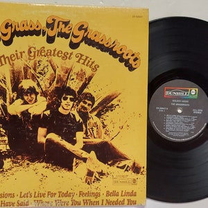 Vintage 1968 Vinyl Record Album by the Grassroots Titled Golden Grass ...