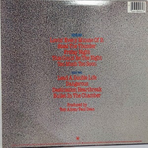 Vintage Vinyl Record Album by Loverboy Titled Lovin' Every Minute of It ...