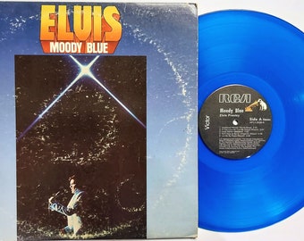Elvis Presley Blue Album - Etsy