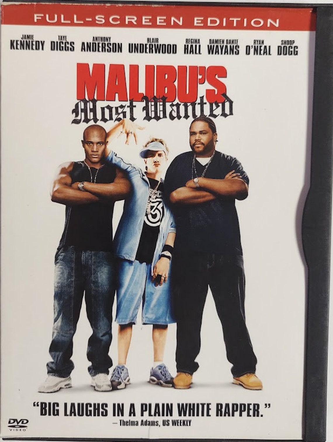 DVD 2003 Movie Titled Malibu's Most Wanted Starring Ryan O'neal & Jamie ...