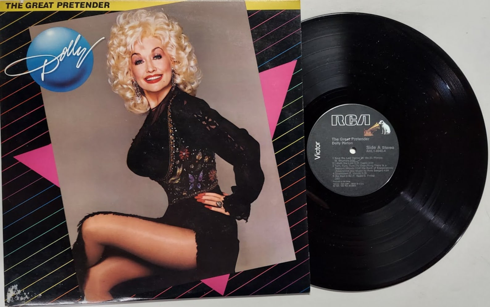 Vintage 1984 Vinyl Record Album by Dolly Parton titled The | Etsy