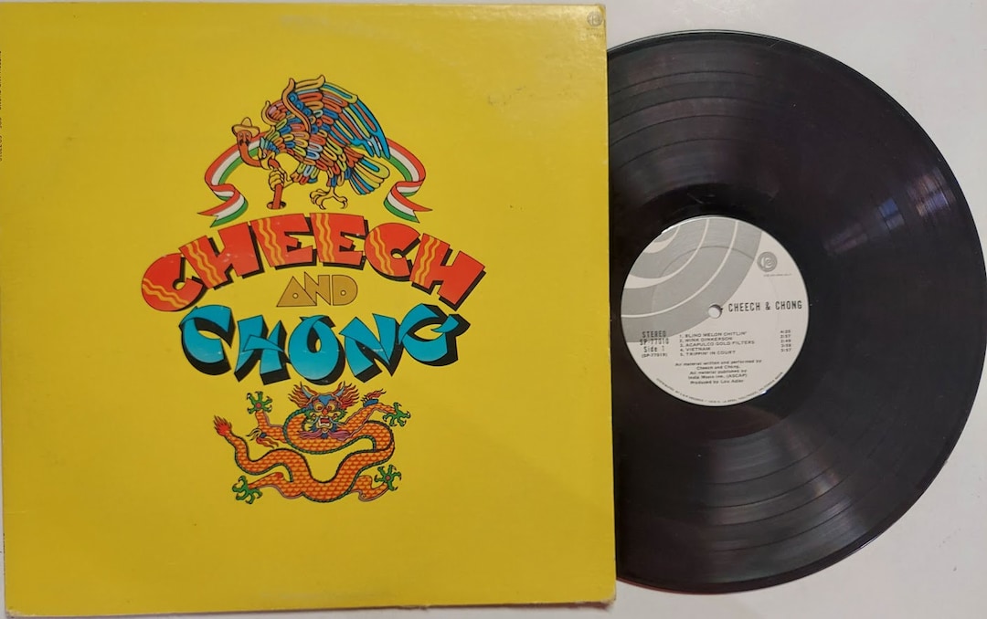 Vintage 1971 Vinyl Record Album by Cheech & Chong Titled Cheech and ...
