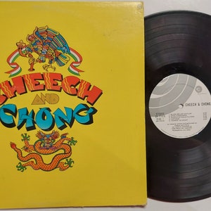 Vintage 1971 Vinyl Record Album by Cheech & Chong Titled Cheech and ...