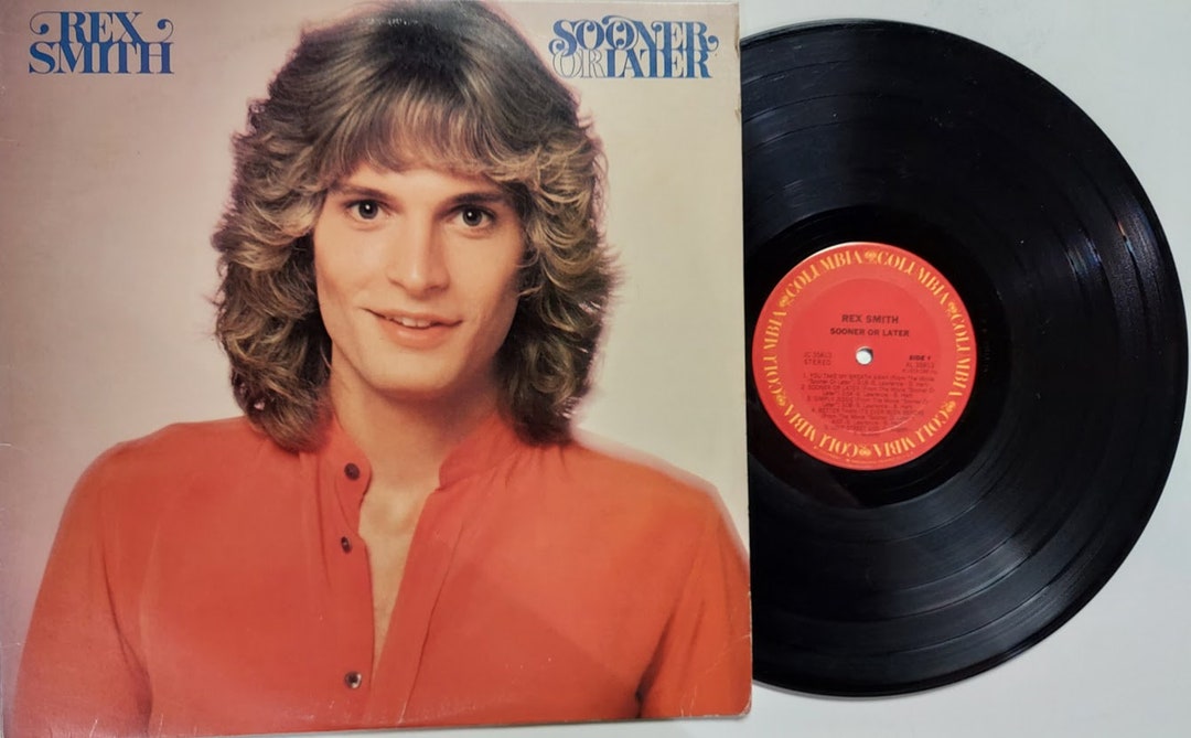 Vintage 1979 Vinyl Record Album by Rex Smith Titled Sooner or Later - Etsy