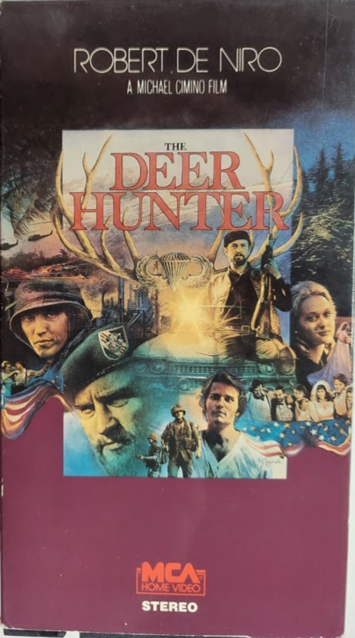 VHS 1979 Vintage Movie Titled the Deer Hunter Starring Robert - Etsy