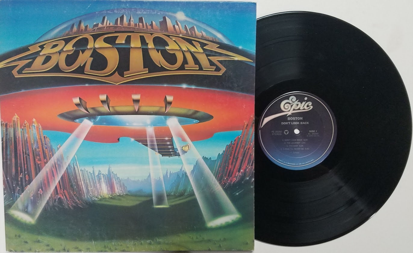 Vintage Vinyl Record Album by Boston Titled Don't Look - Etsy