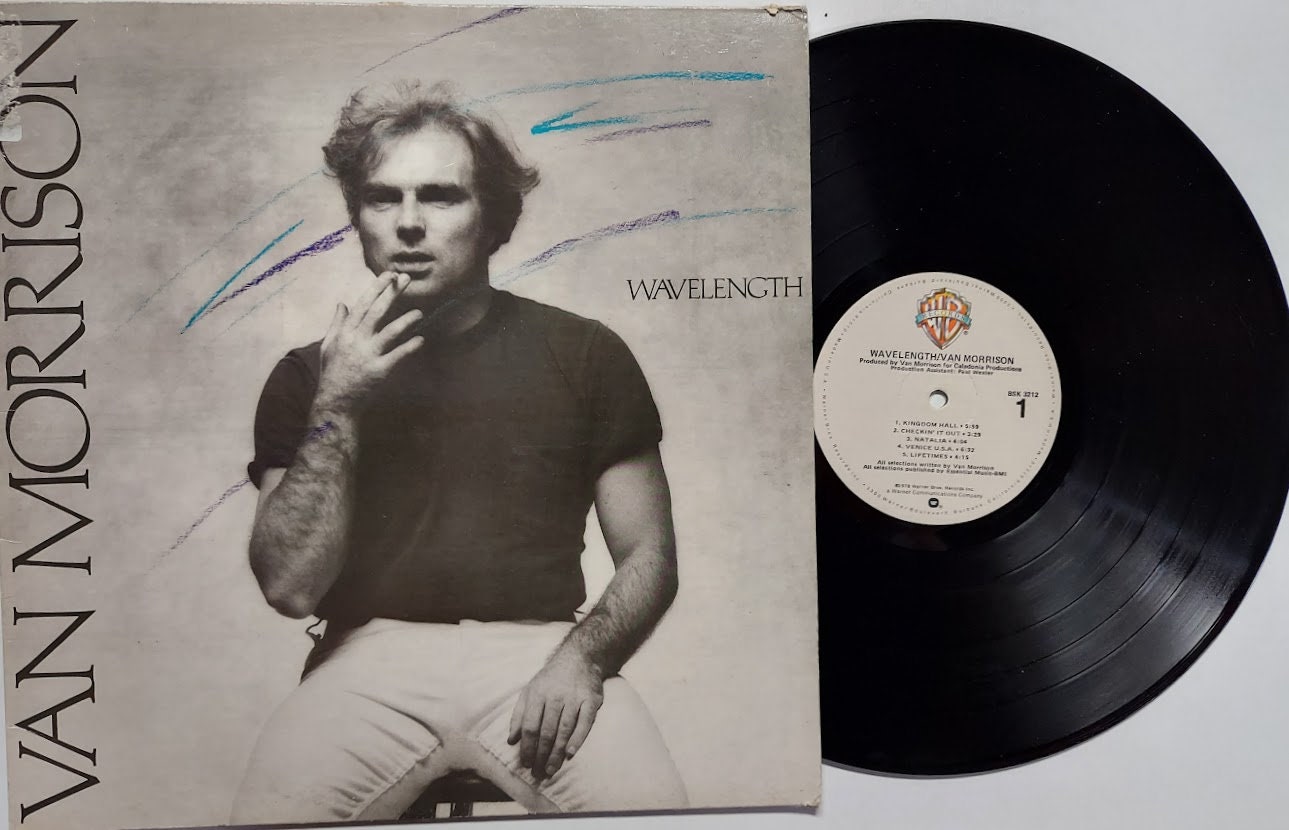 Vintage Vinyl Record Album by Van Morrison Titled Wavelength - Etsy