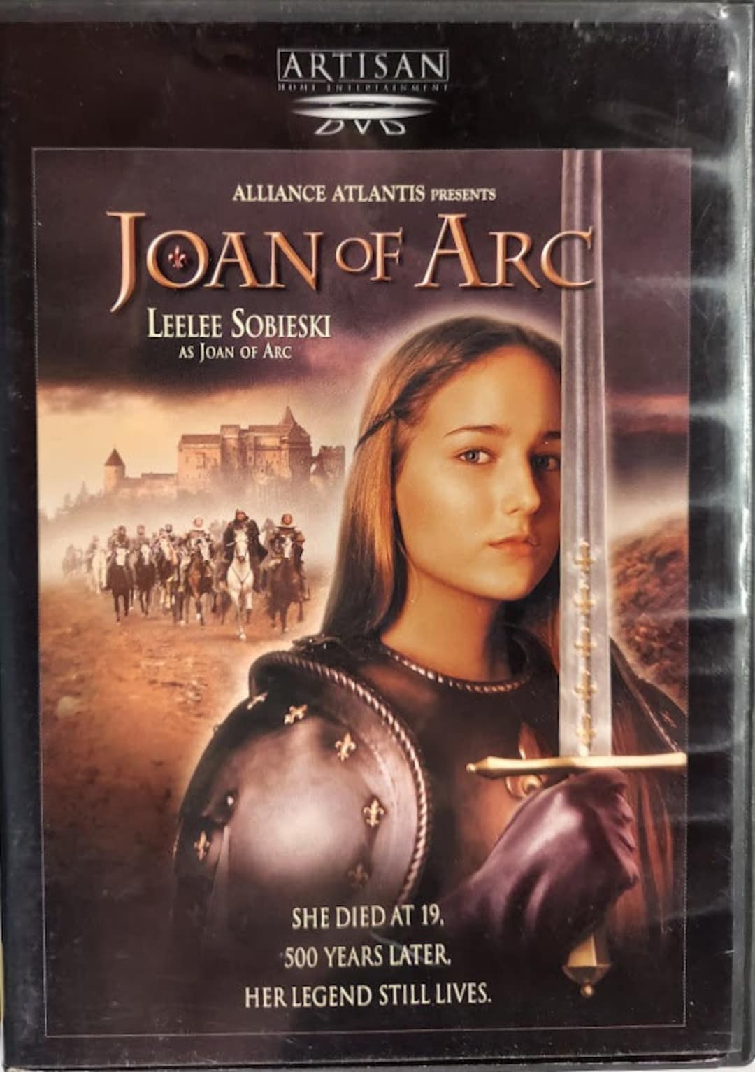 DVD 1999 Vintage Movie Titled Joan of Arc Starring Millo Jovovich ...