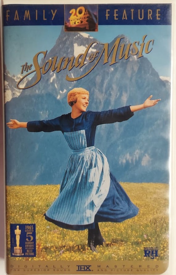 VHS 1965 Vintage Movie Titled the Sound of Music Starring - Etsy