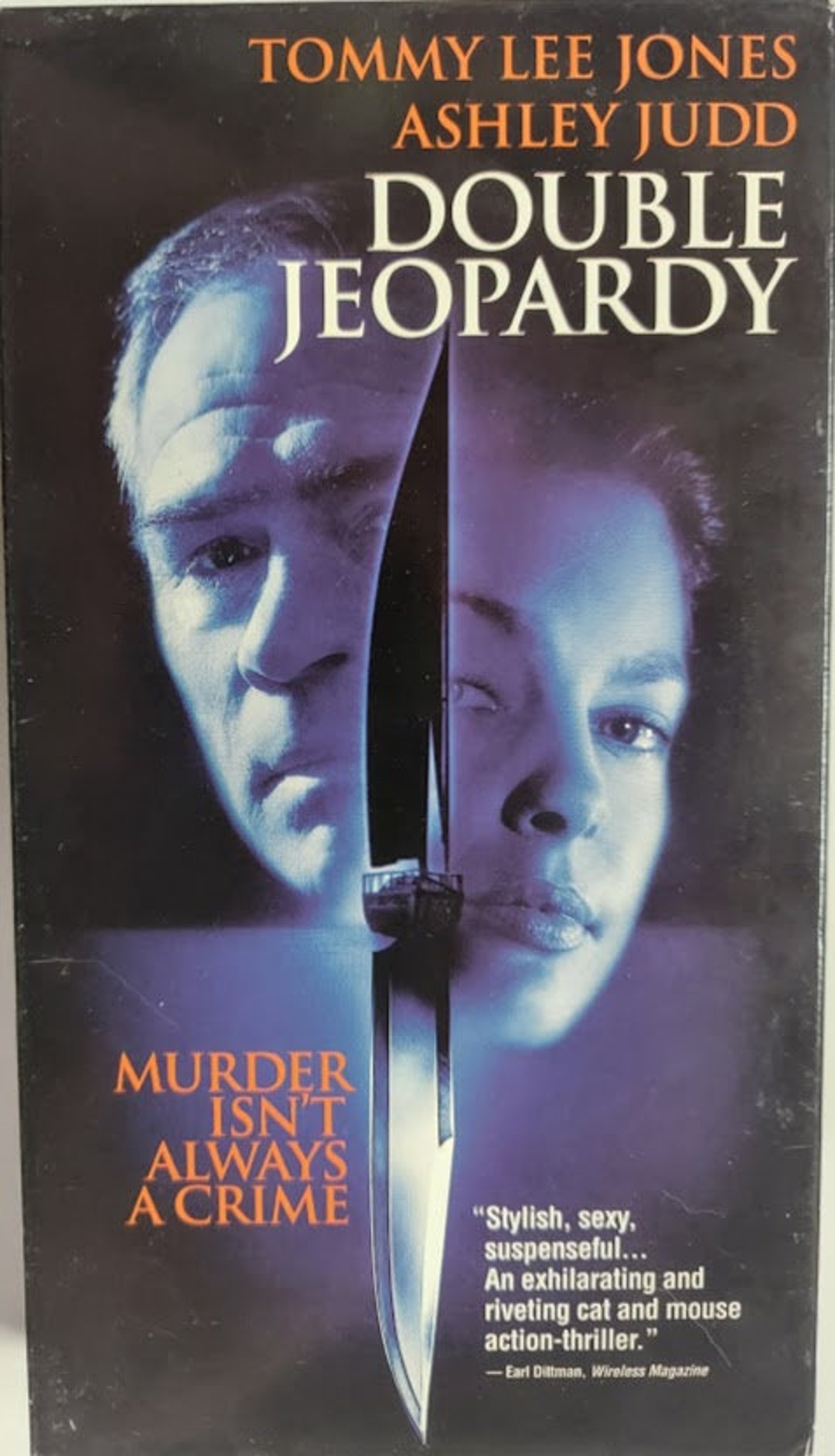 DVD 1999 Vintage Movie Titled Double Jeopardy Starring Ashley Judd ...