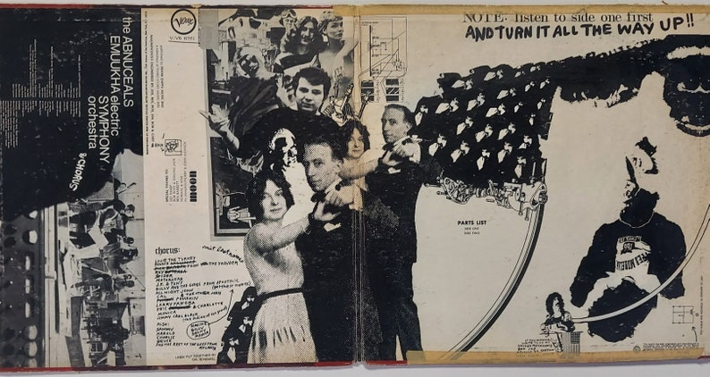 Vintage 1968 Vinyl Record Psychedelic Rock Album by Frank Zappa Titled ...