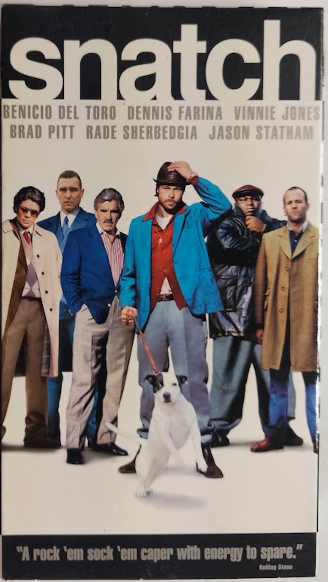 VHS 2001 Vintage Movie Titled Snatch Starring Alan Ford, Brad Pitt ...