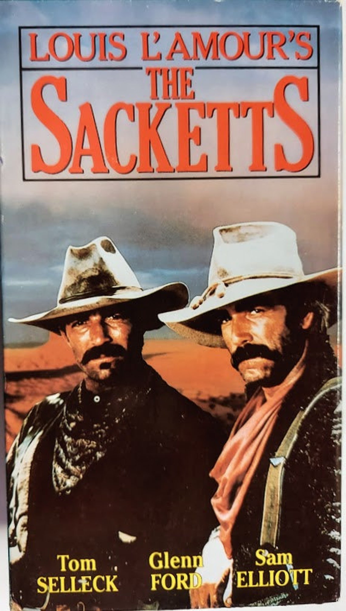 VHS 1979 Vintage Used Movie the Sacketts With Jeff Osterhage. Tom ...