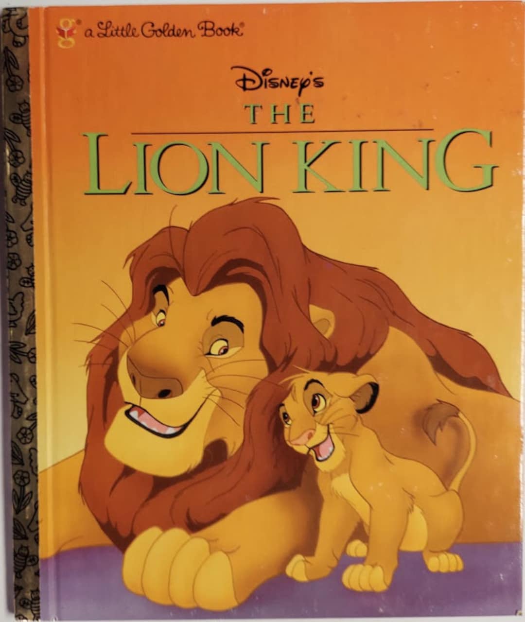 Hardcover Book 1994 Vintage by A Little Golden Book Titled the Lion ...