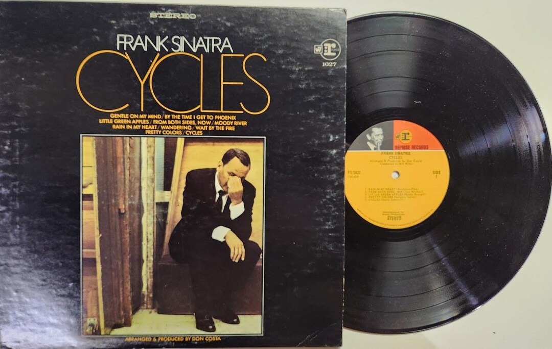 Vintage 1968 Vinyl Record Album by Frank Sinatra Titled Cycles - Etsy