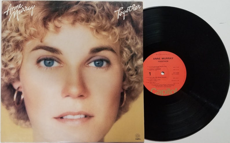 Vintage Vinyl Record Album by Anne Murray Titled Together - Etsy