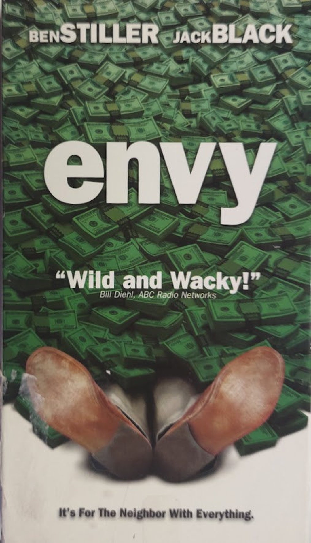 VHS 2004 Vintage Movie Titled Envy Starring Ben Stiller, Christopher ...