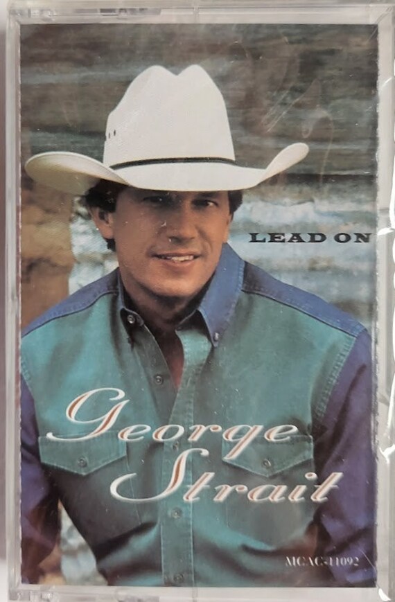 Cassette 1994 Vintage By George Strait Titled Lead On George Etsy