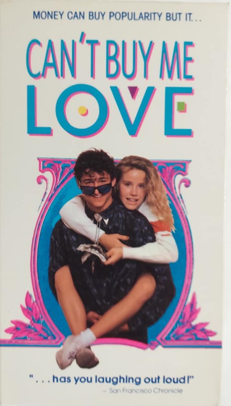 VHS 1987 Movie Titled Can't Buy Me Love Starring Patrick Dempsey ...