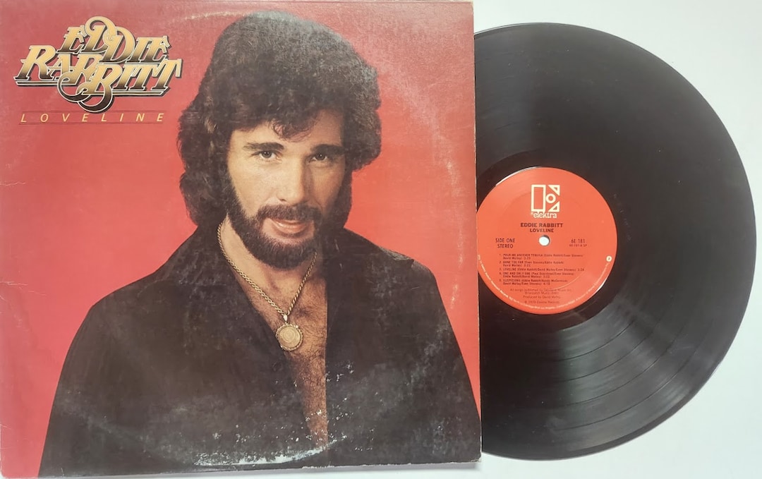 Vintage 1979 Vinyl Record Album by Eddie Rabbitt Titled Loveline - Etsy
