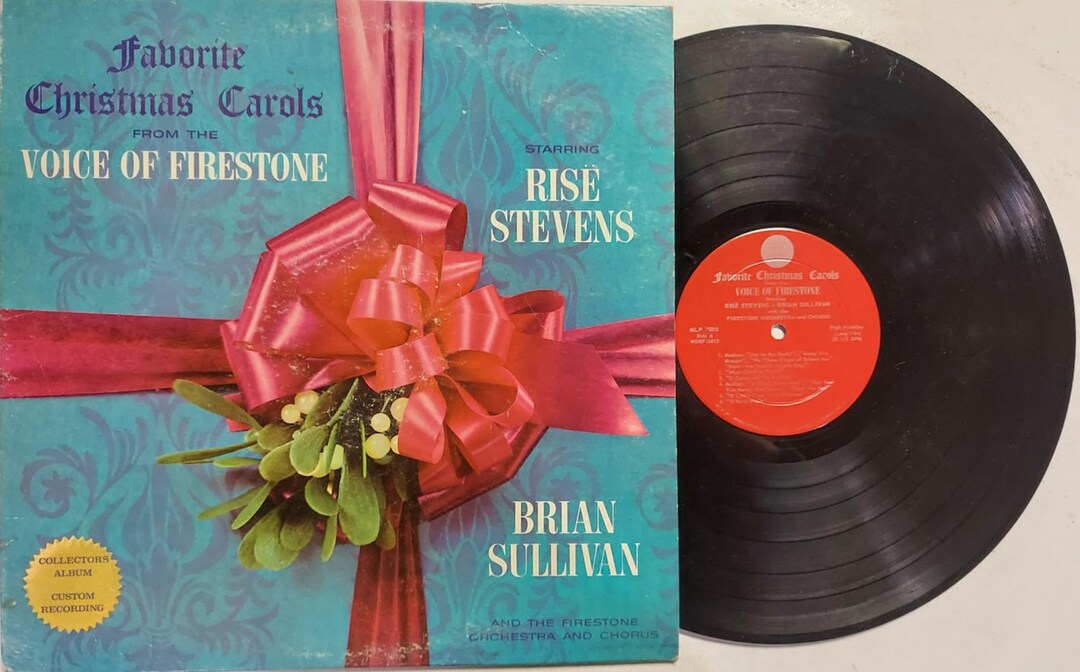 Vintage 1962 Vinyl Record Album by the Firestone Orchestra and Chorus ...
