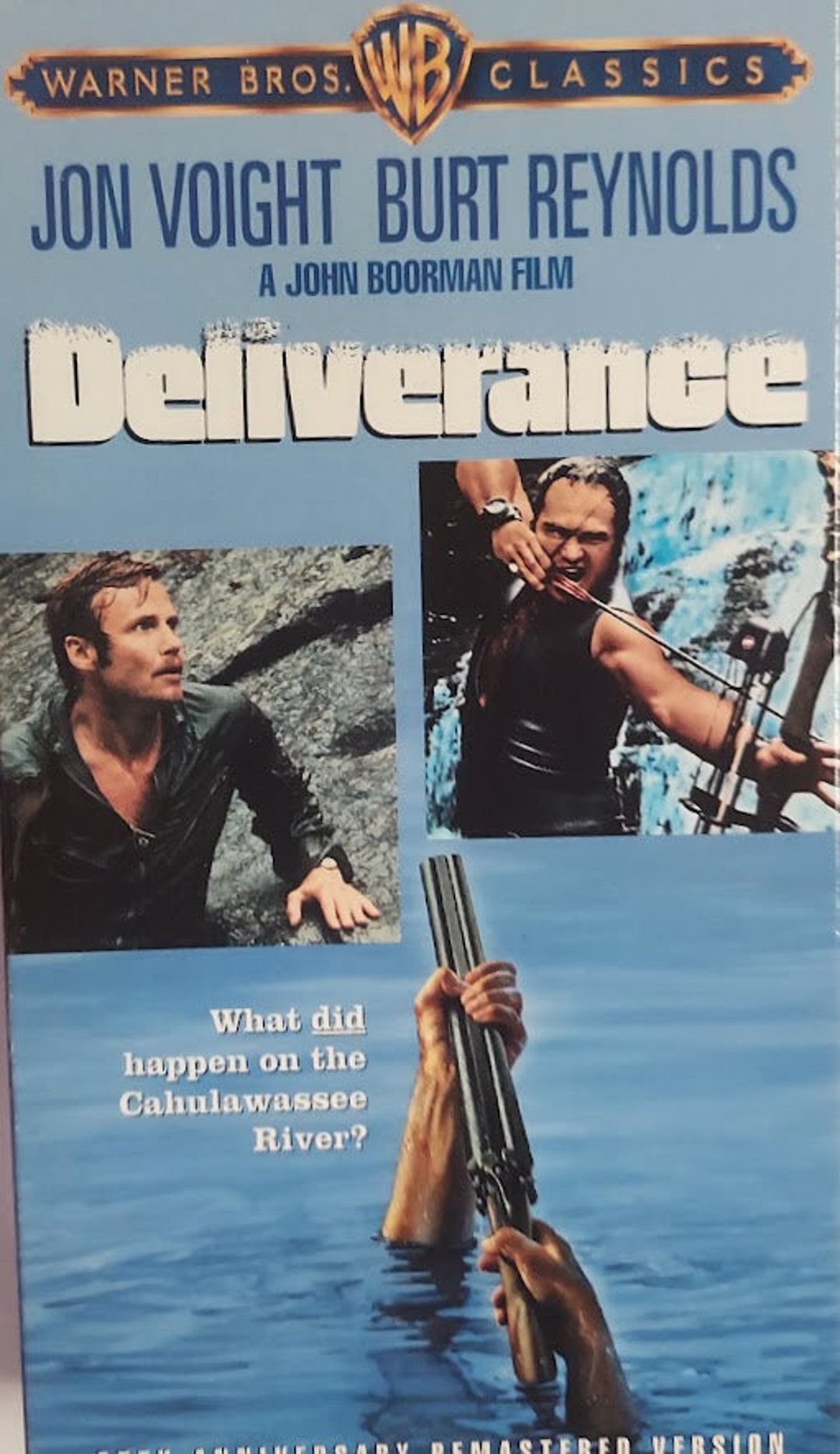 VHS 1972 Vintage Movie Titled Deliverance Starring Jon Voight - Etsy
