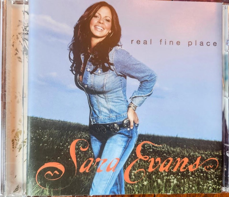 CD 2005 Vintage Country Music by Sara Evans Titled Real Fine Place - Etsy