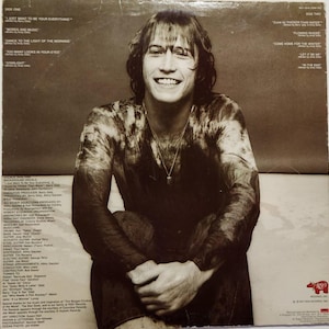 Vintage 1977 Vinyl Record Album by Andy Gibb Titled Flowing Rivers - Etsy