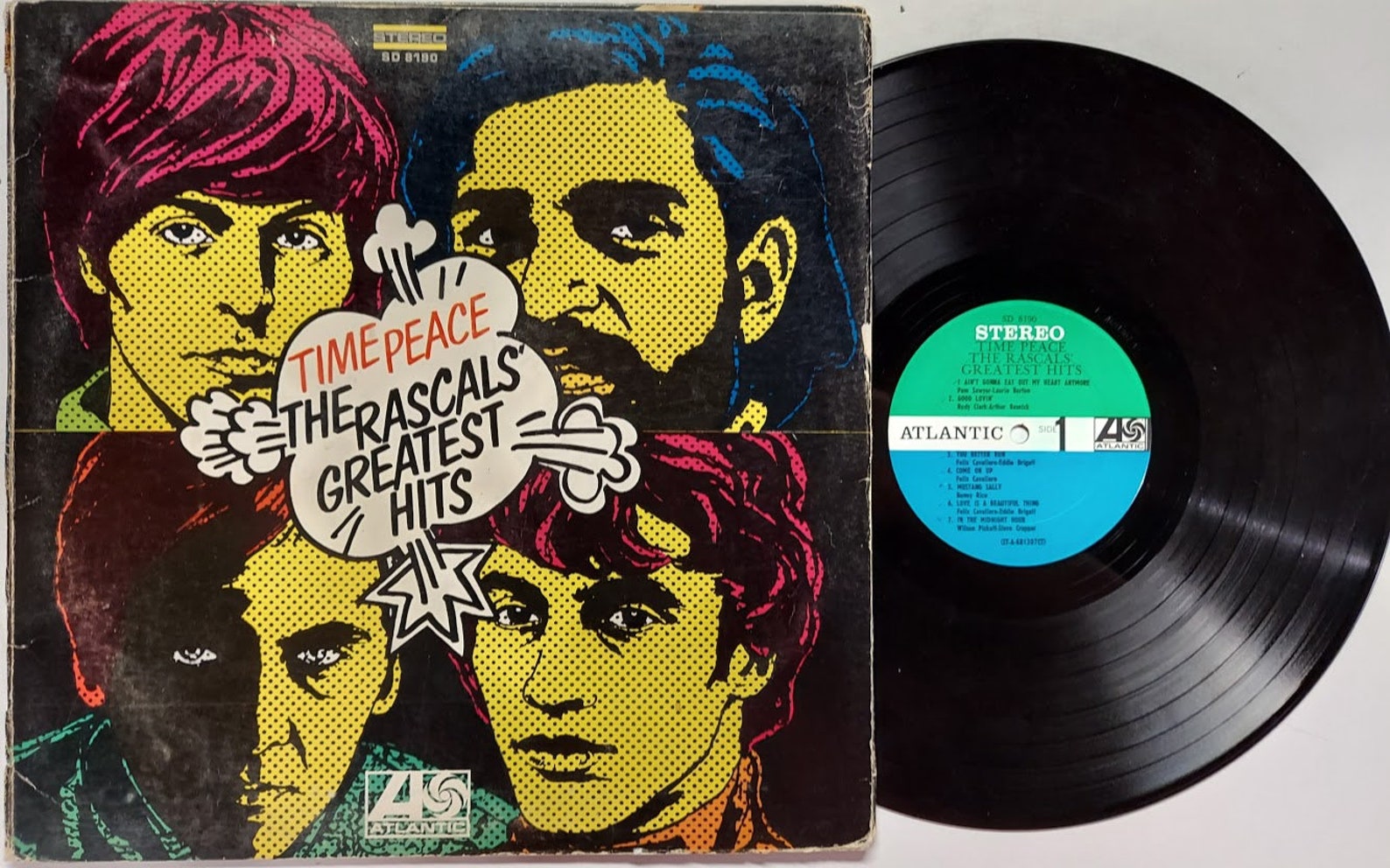 Vintage Vinyl Record Album by the Rascals Titled Time Peace: the ...