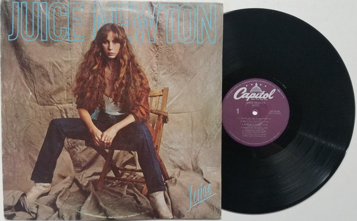 Vintage 1981 Vinyl Record Album by Juice Newton titled Juice | Etsy