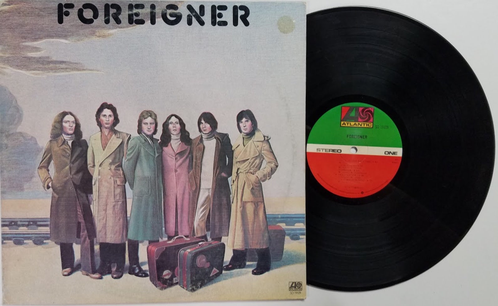 Vintage 1977 Vinyl Record Album by Foreigner Debut Album 1977 - Etsy