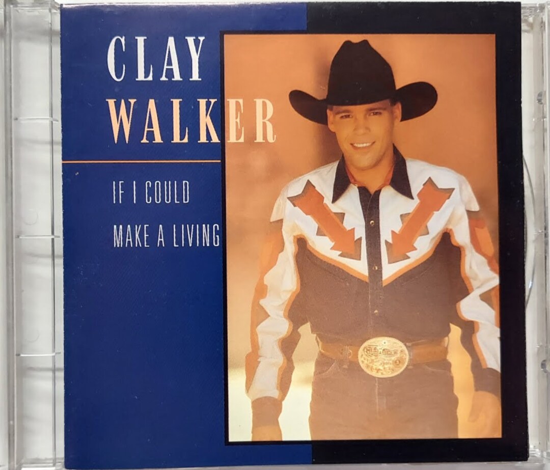 CD Used 1994 Vintage Music by Clay Walker Titled If I Could Make A ...