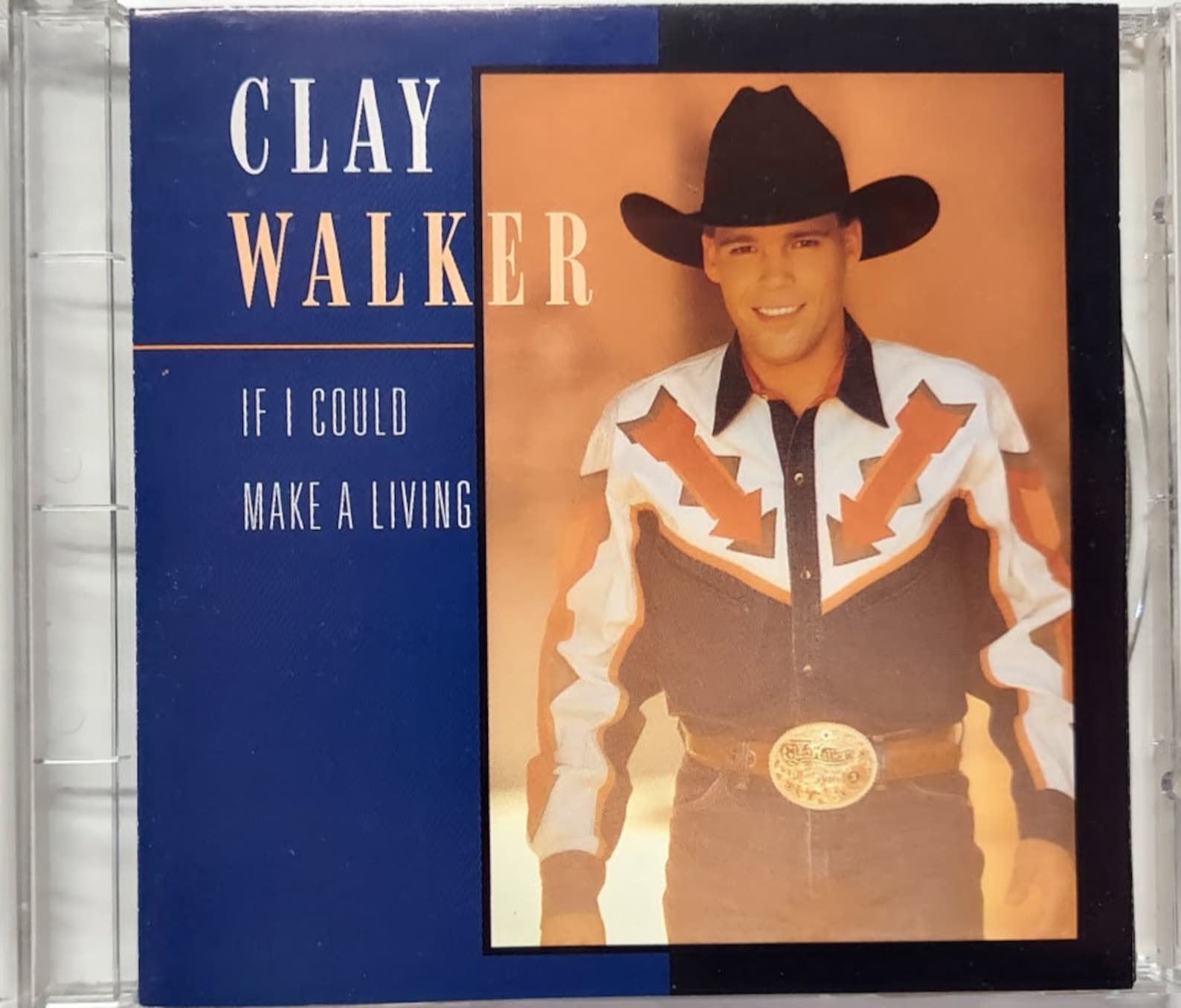 CD Used 1994 Vintage Music by Clay Walker Titled If I Could Make A ...