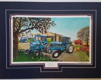 Ford 9700 Tractor Print - Etsy
