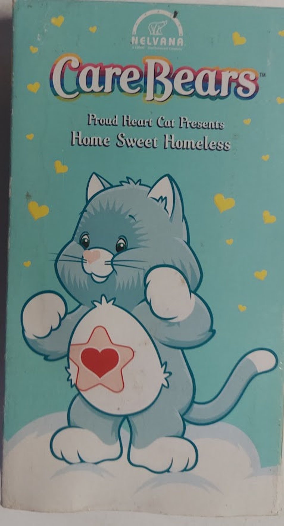 VHS 2004 Vintage Movie Titled Care Bears Proud Heart Cat Presents Home ...