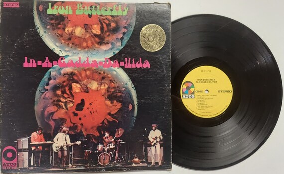 Vintage Vinyl Record Album by Iron Butterfly Titled - Etsy