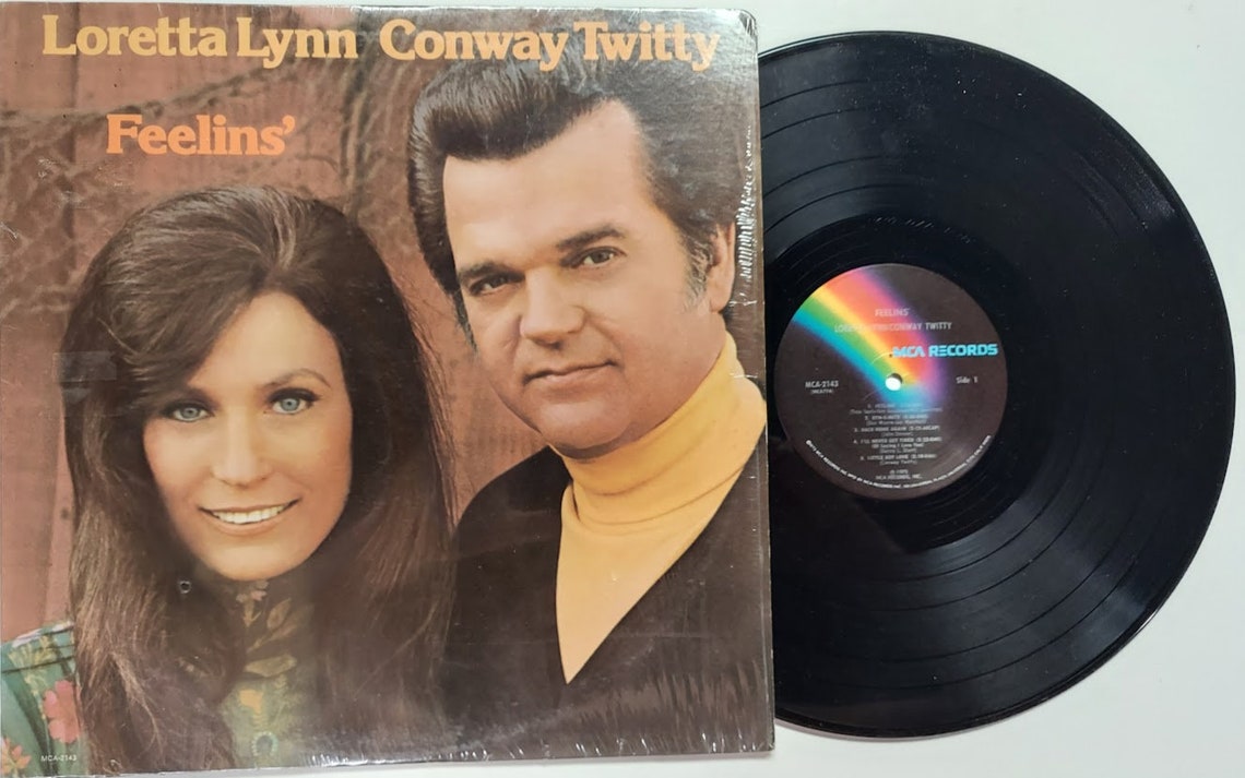 Vintage 1975 Vinyl Record Album by Loretta Lynn Conway Twitty - Etsy