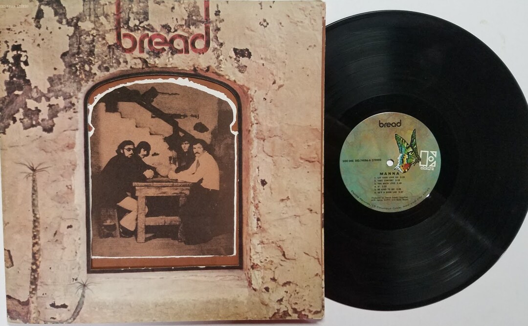Vintage Vinyl Record Album by Bread Titled Manna - Etsy