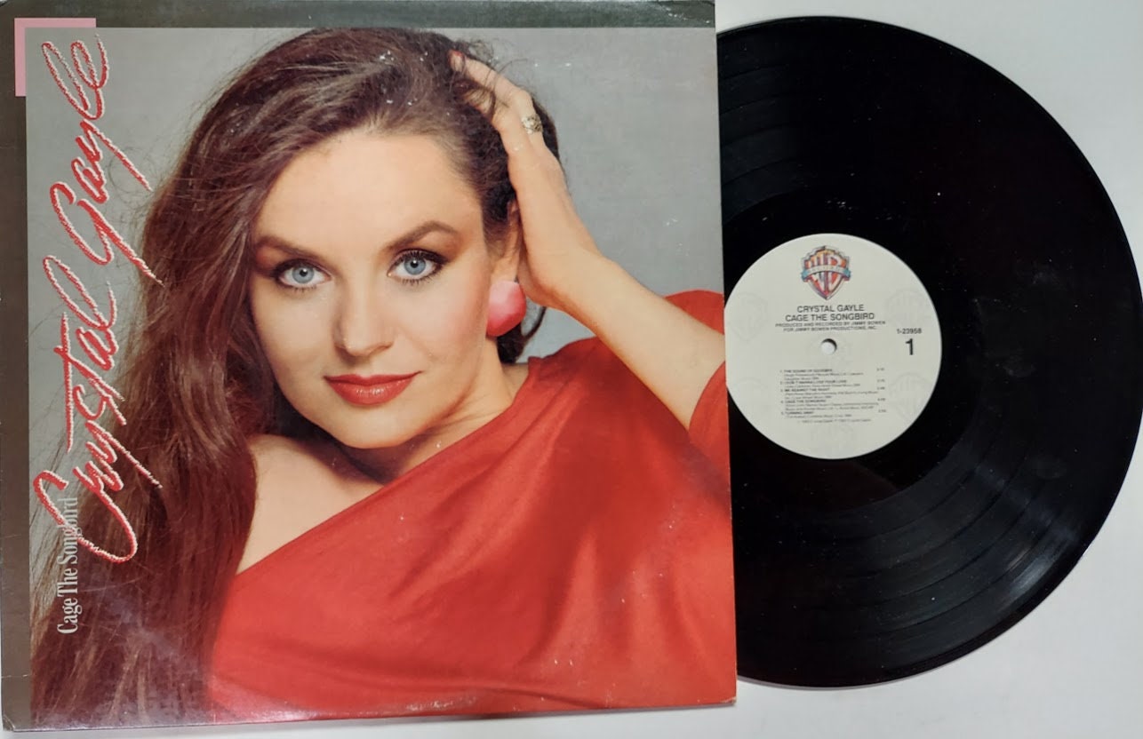 Vintage 1983 Vinyl Record Album by Crystal Gayle titled Cage | Etsy