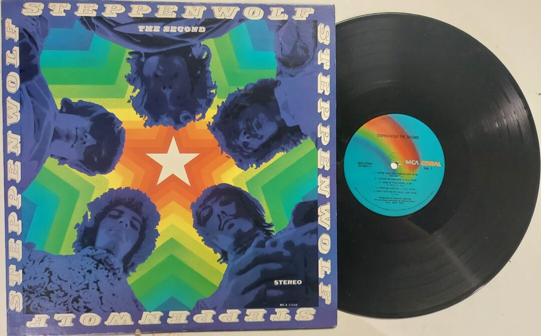 Vintage 1968 Vinyl Record Album by Steppenwolf Titled the Second - Etsy